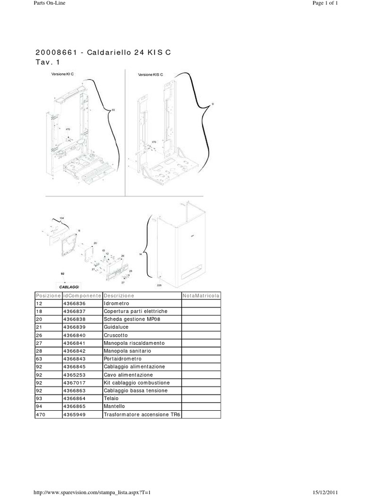 Caldariello 24 Kis C | PDF