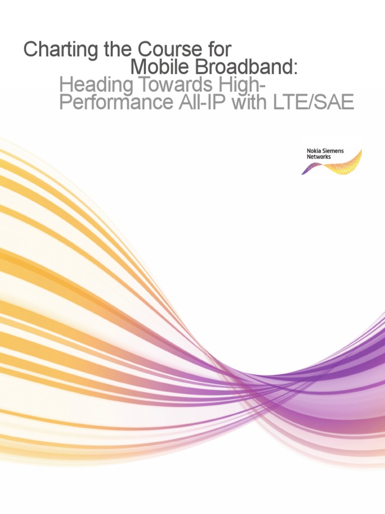 LTE SAE Whitepaper | PDF | Lte (Telecommunication) | High Speed Packet Access