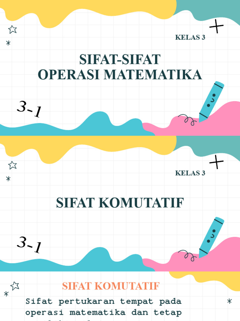Sifat Operasi Pada Matematika | PDF