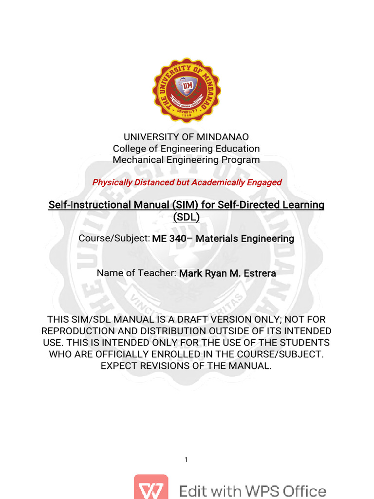 Estrera ME 340 SIM Rev0 | PDF
