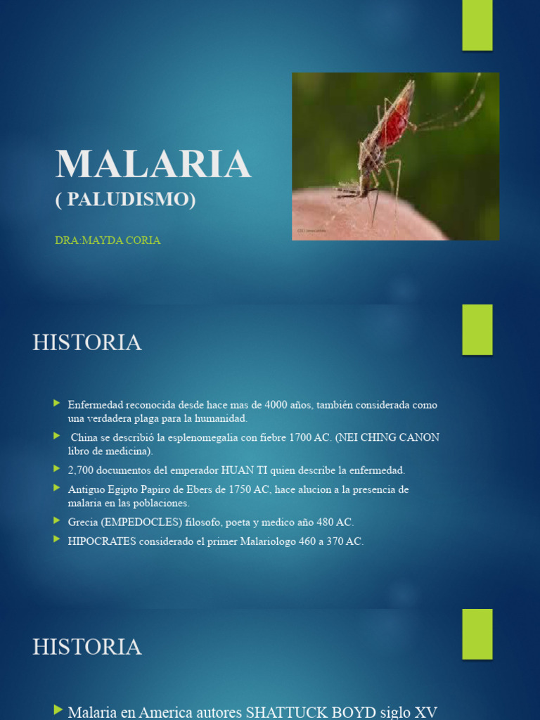 Tema 3 .Malaria 2023 | PDF