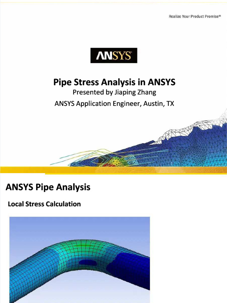 PDF Pipe Stress Analysis In Ansys Compress PDF