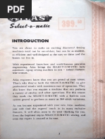 Pfaff 133 and 134 Sewing Machine Guide | PDF | Sewing Machine | Textile ...