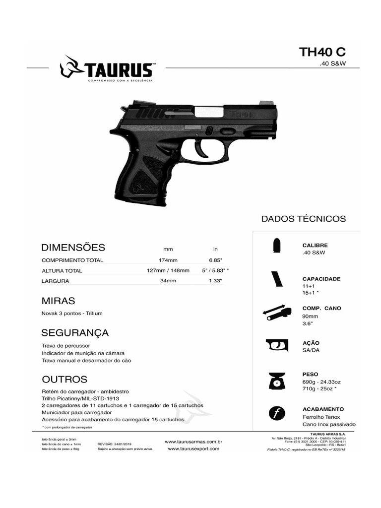 Pistola TH40 | PDF