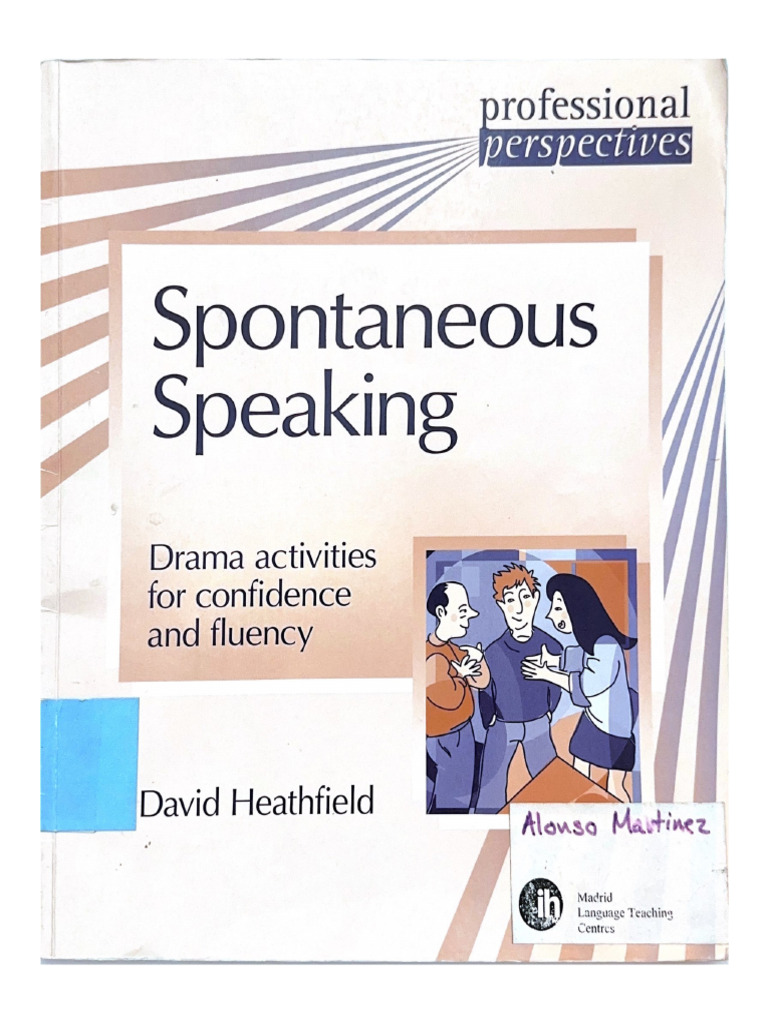Spontaneous Speaking | PDF