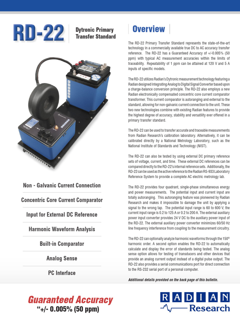 RD 22 | PDF | Amplifier | Calibration