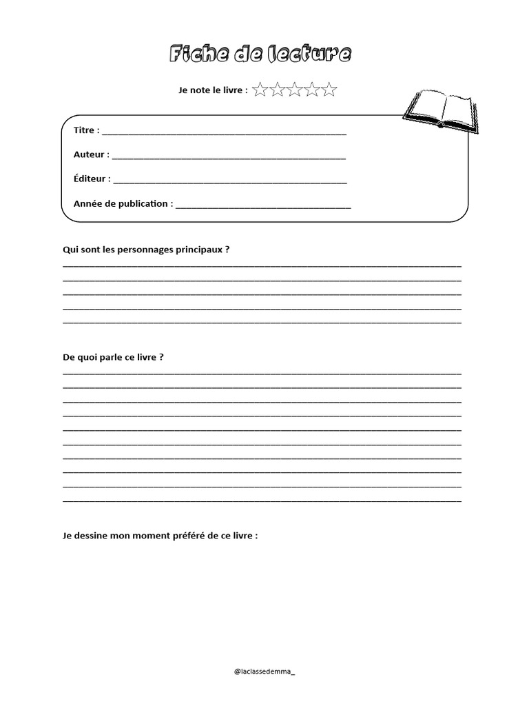 Fiche de Lecture | PDF