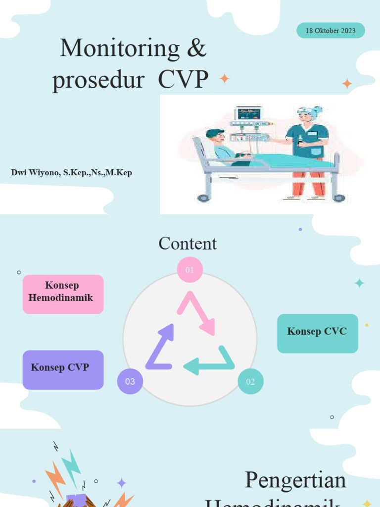 Prosedur Pemantauan CVP dan Hemodinamik | PDF | Sains & Matematika