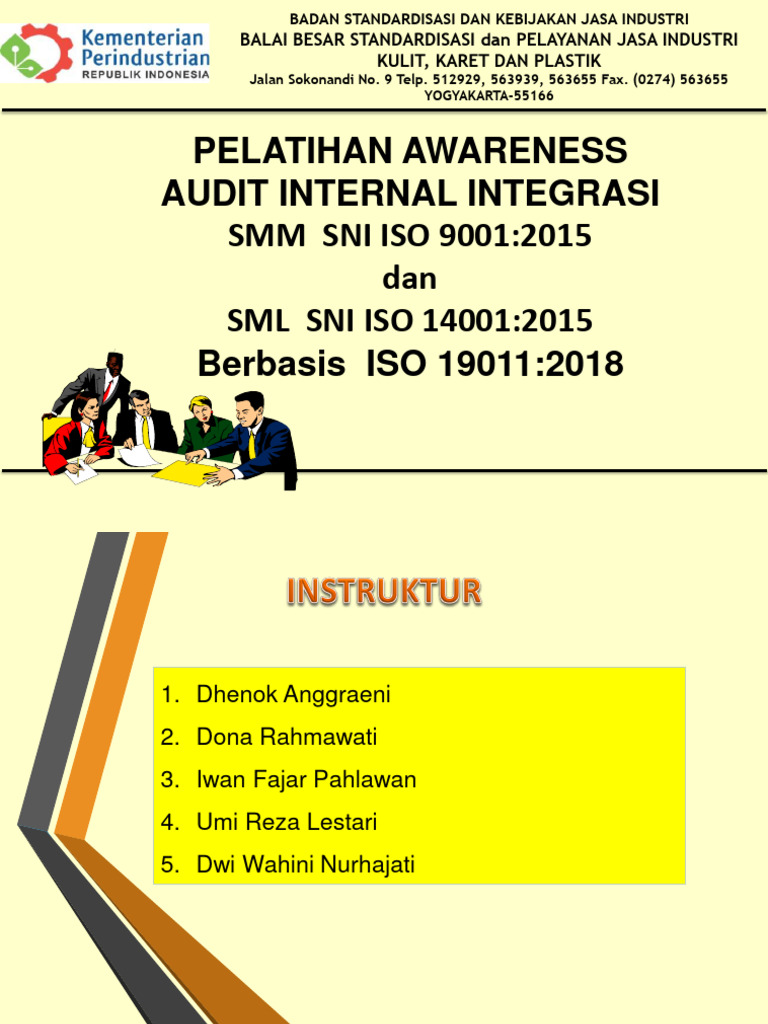 Materi Awareness Audit Internal SMM Dan SML | PDF
