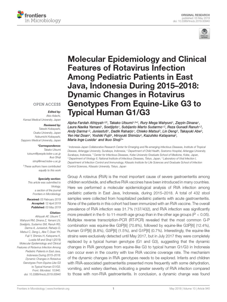 Fmicb 10 00940 | PDF | Public Health | Clinical Medicine