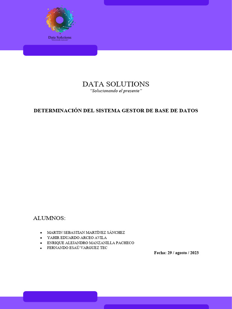 Proyecto SGBD | PDF | Bases de datos | Mi sql