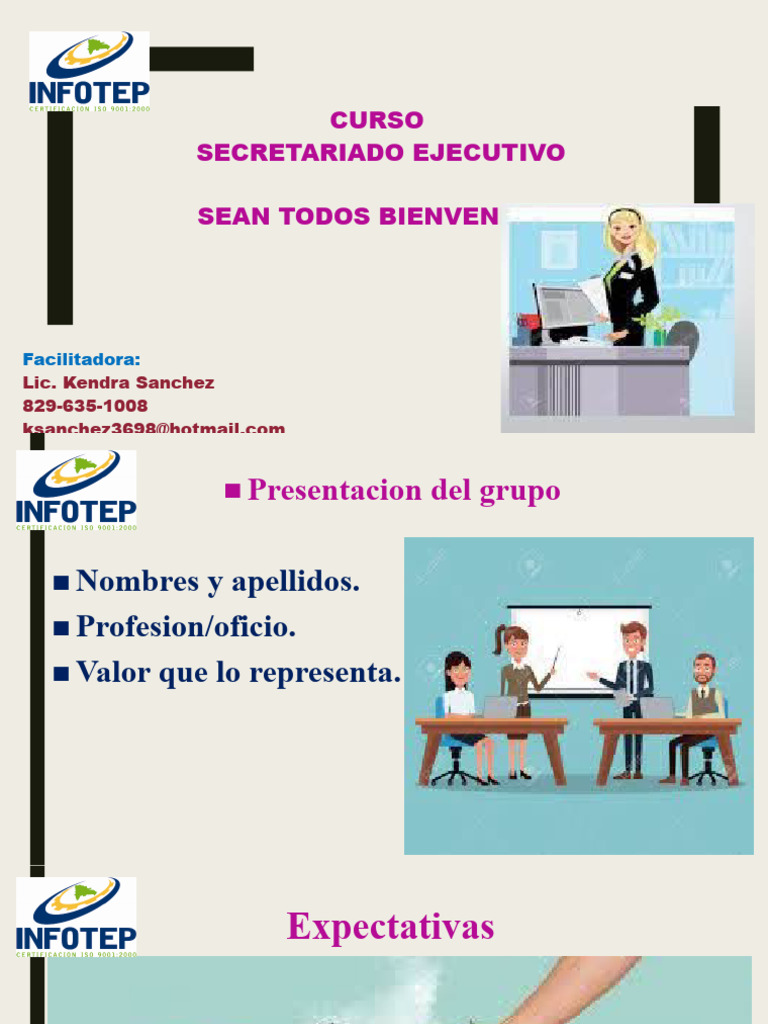 Presentacion-Tecnicas Secretariales | PDF | Aprendizaje