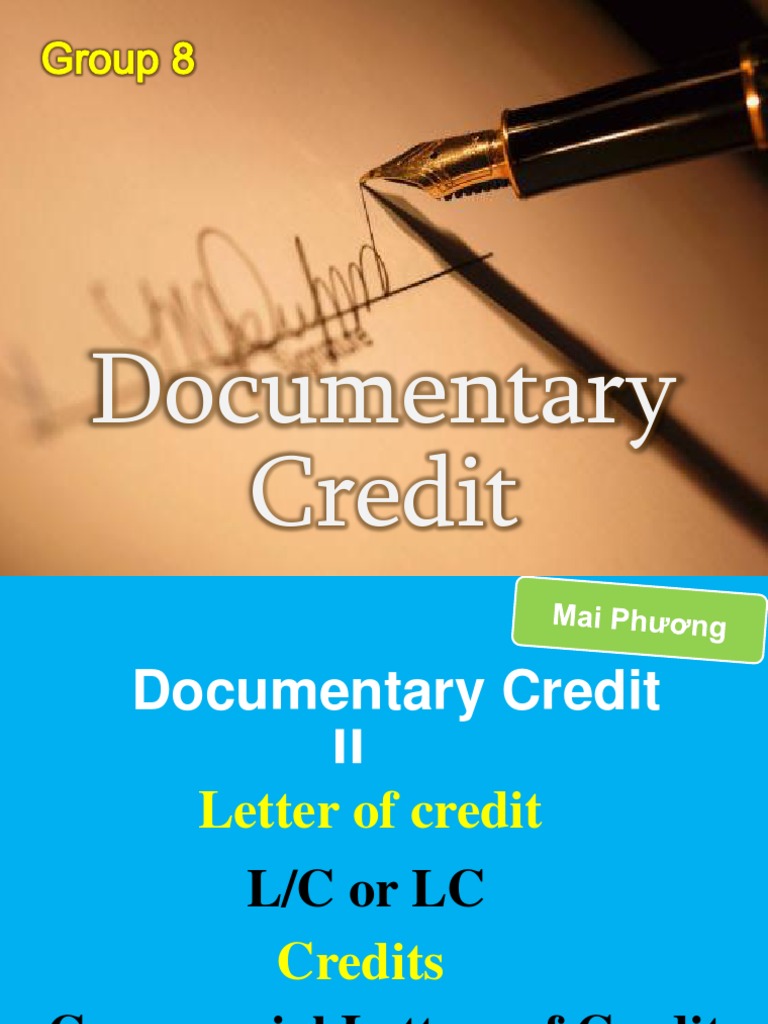 Types of Documentary Credits Explained | PDF | Letter Of Credit | Money