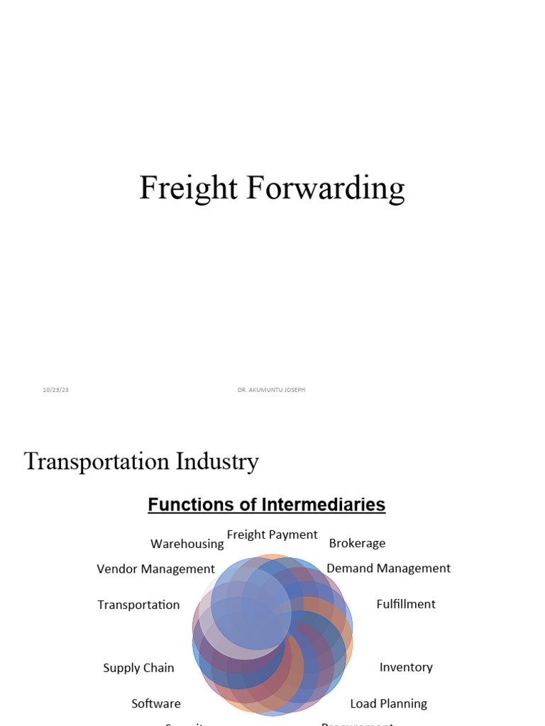 05 Freight Forwarding | PDF