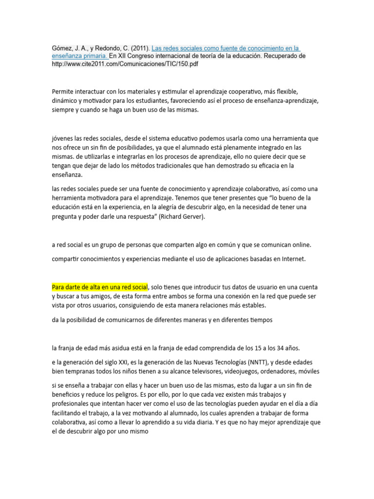 Resumen Tarea Uni 9 | PDF