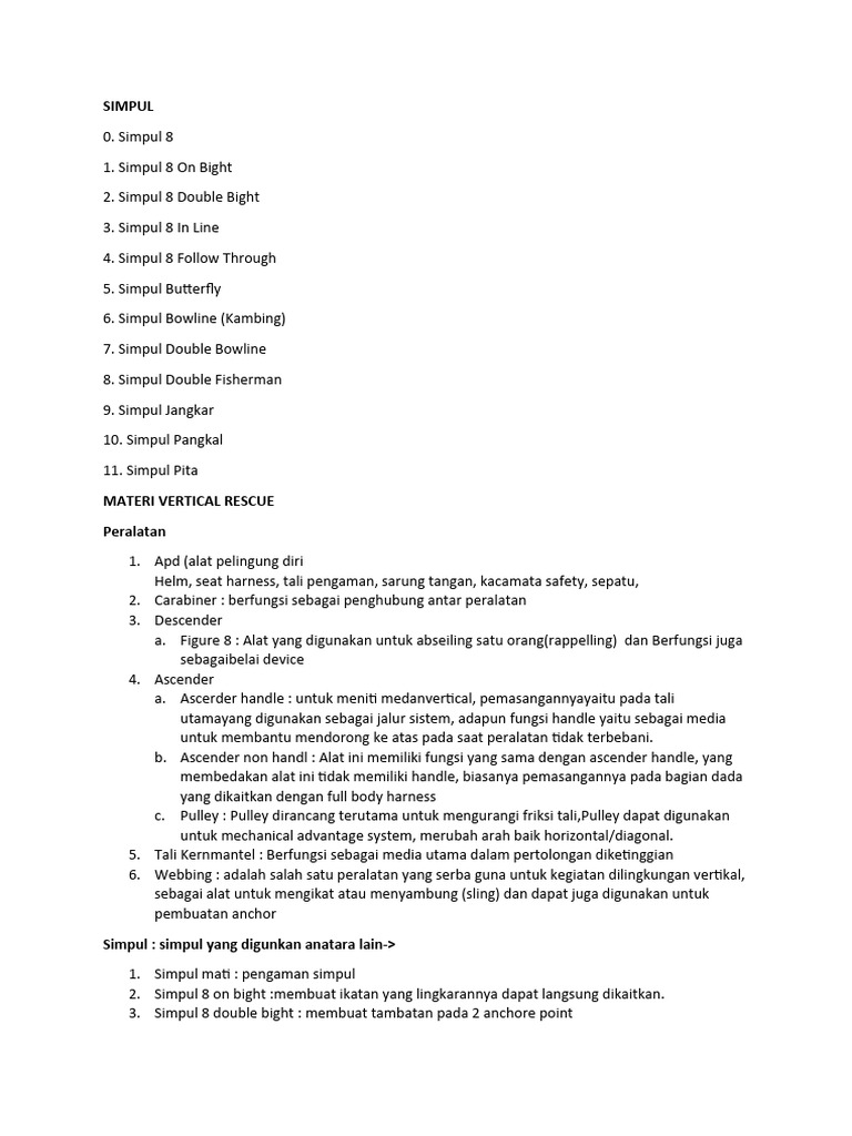 Materi Yg MSH Ingat | PDF