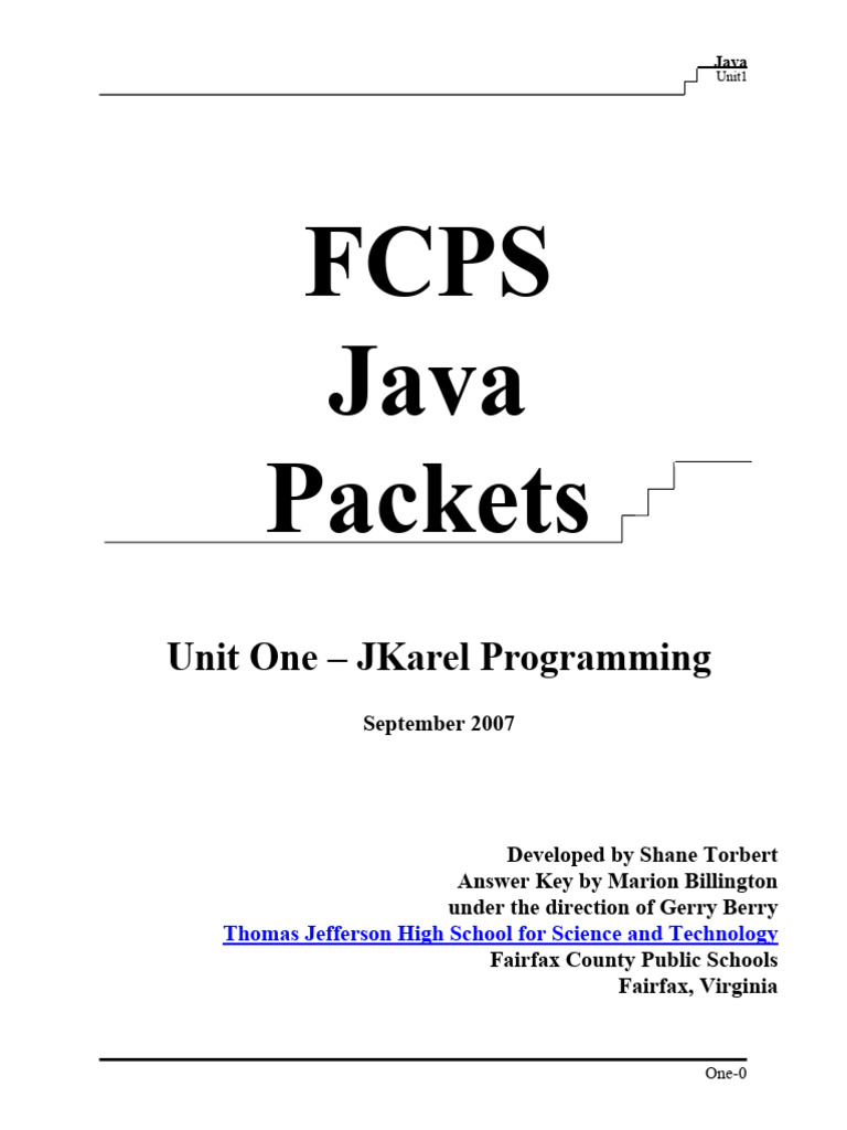 Unit1 Jkarel Answers 2 Pdf Programming Constructor Object Oriented Programming