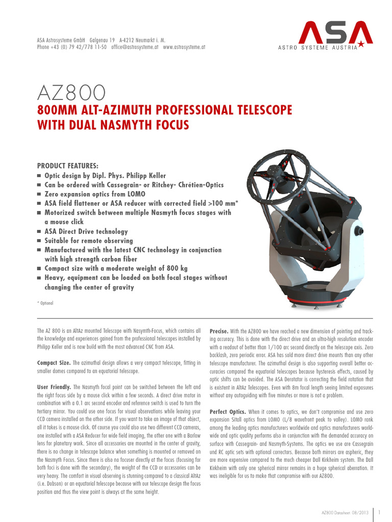 ASA800-Datasheet E | PDF