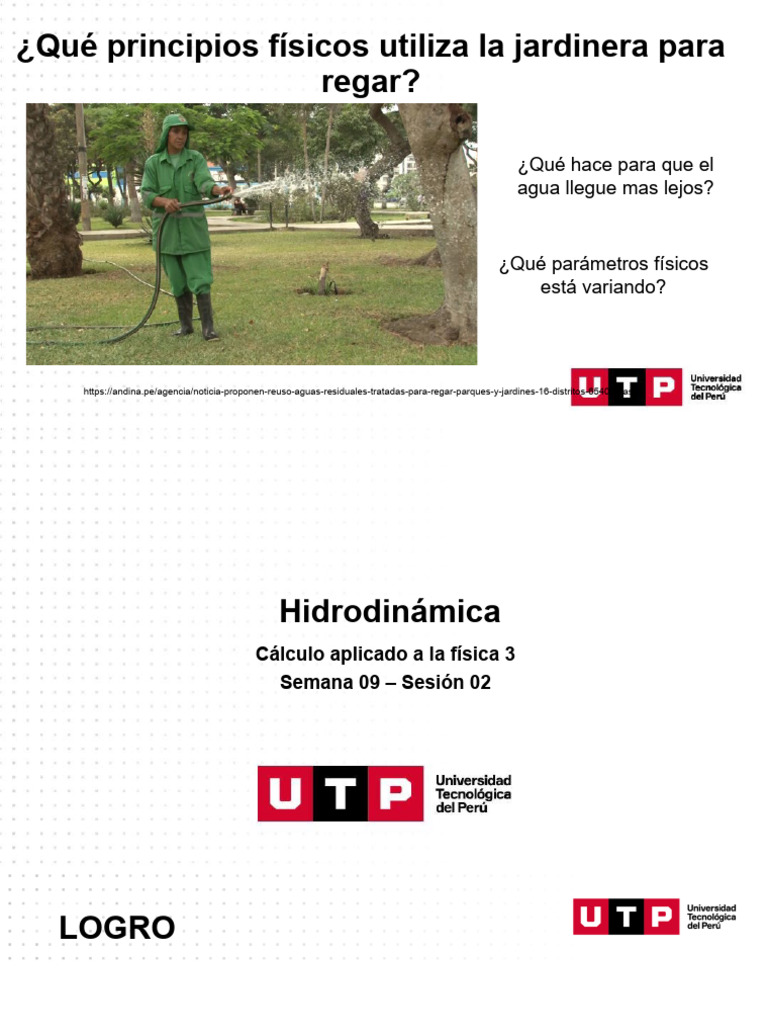 S09.s2 - Hidrodinámica | PDF