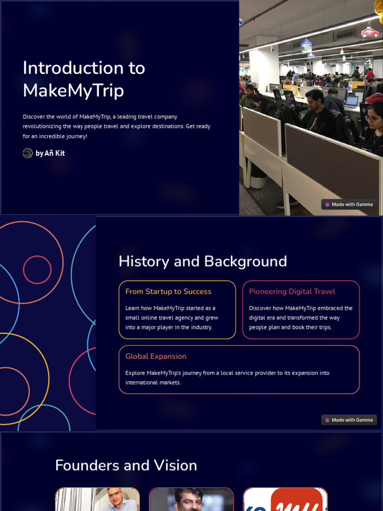 Introduction To MakeMyTrip | PDF