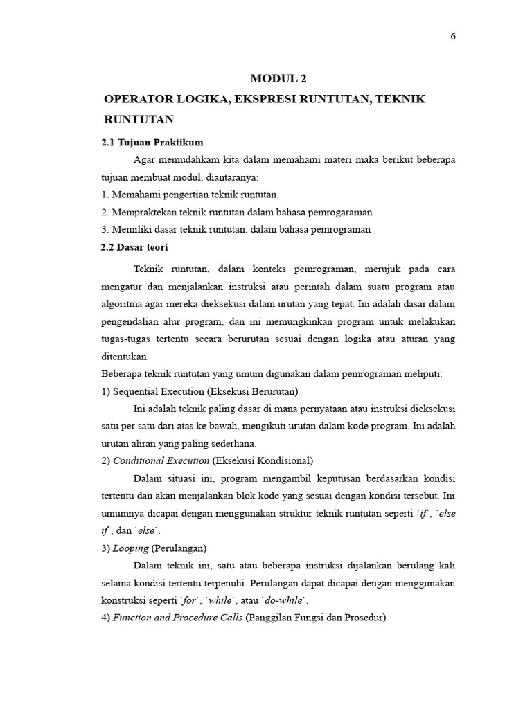 Modul 2 Praktikum Irfan | PDF | Komputer