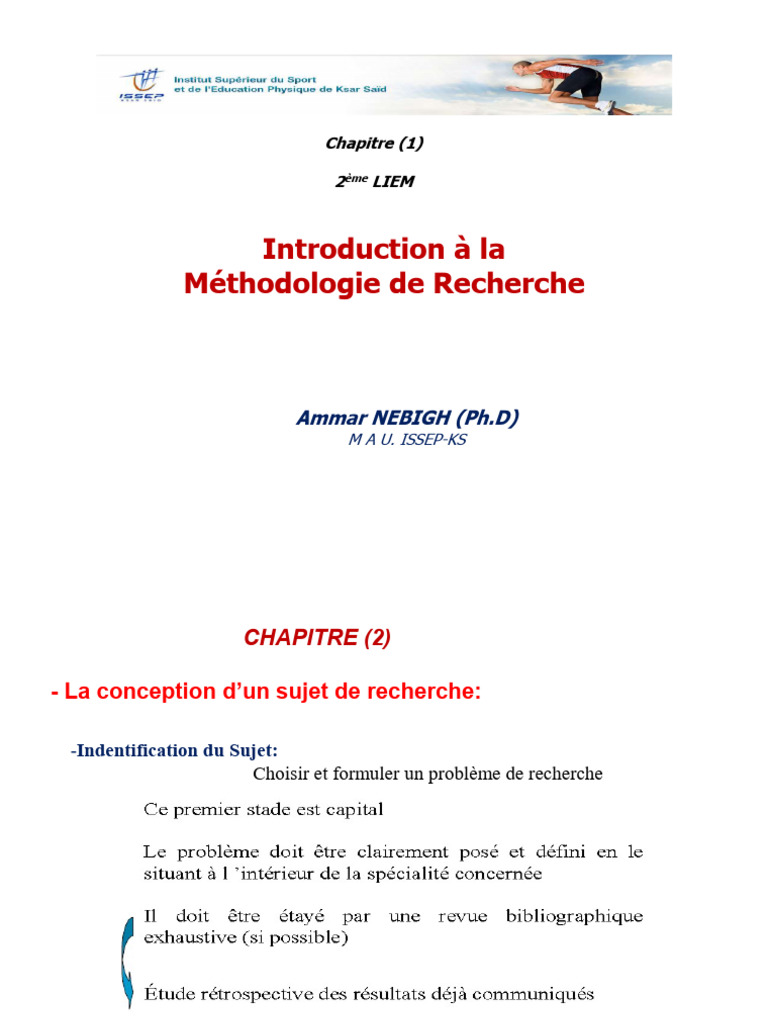 Support Methodo Chapitre 2 | PDF
