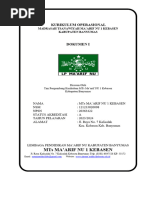 RENCANA KERJA MADRASAH (RKM) Edit | PDF