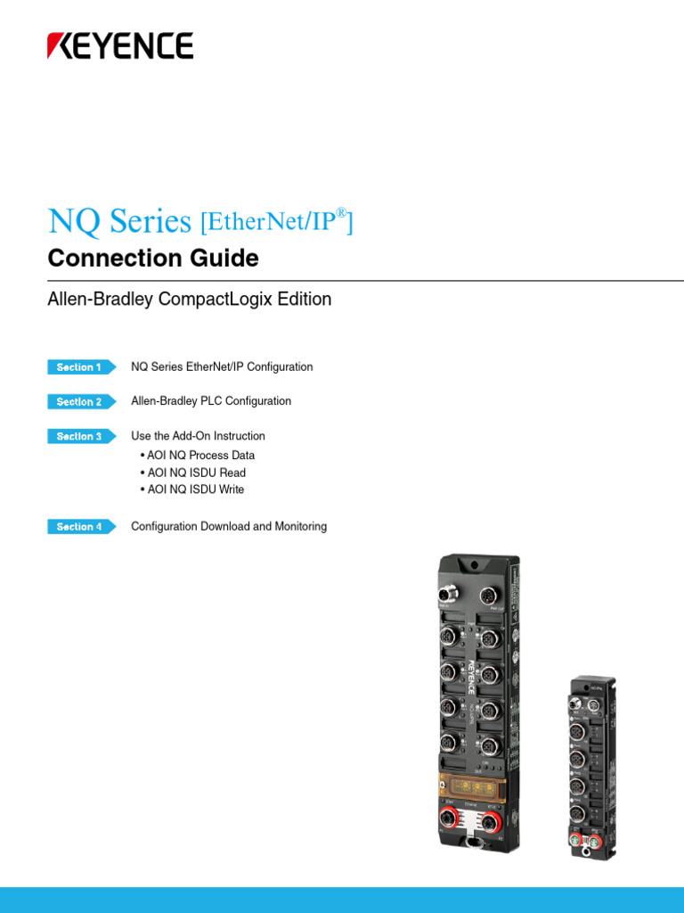 NQ Series: (Ethernet/Ip) | PDF | Programmable Logic Controller | Ip Address