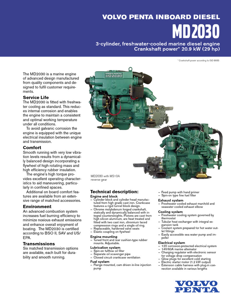md2030 md2030 | PDF | Engines | Diesel Engine