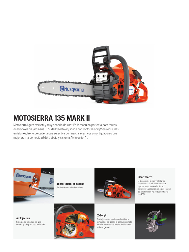 FT Motosierra 135 Mark II | PDF