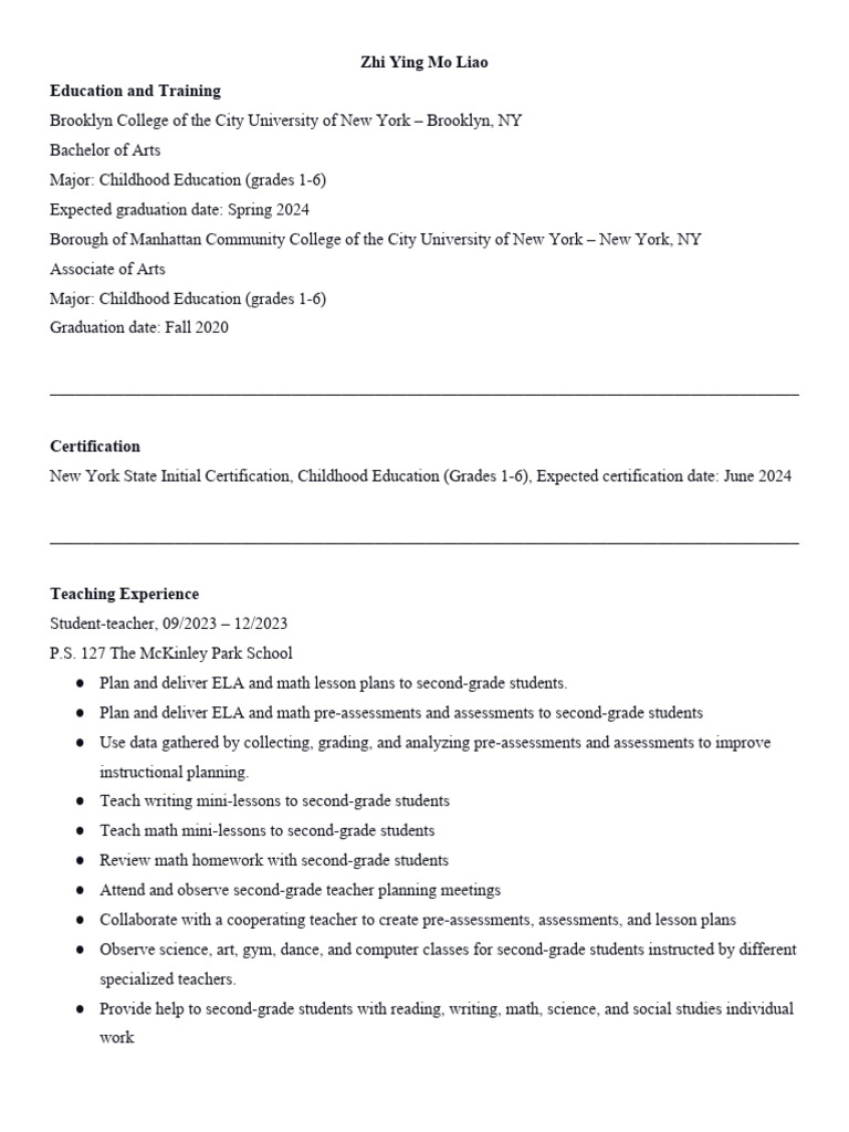 teacher resume makeover 3 | PDF | Teachers | Lesson Plan
