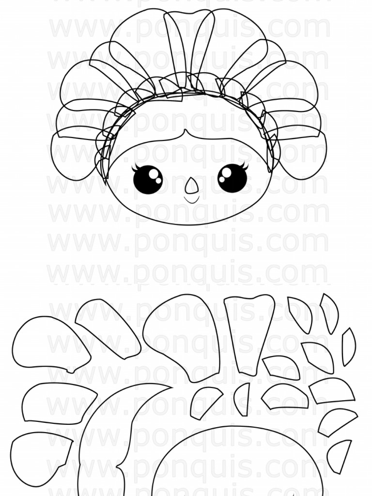 Moldes para Realizar Muneca Lele Descarga Gratis en Formato PDF Fyo | PDF