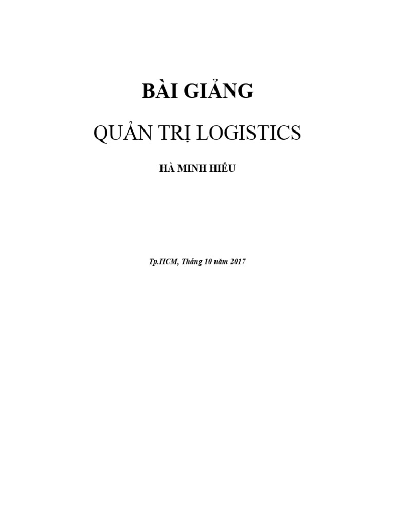 QT Logistics | PDF