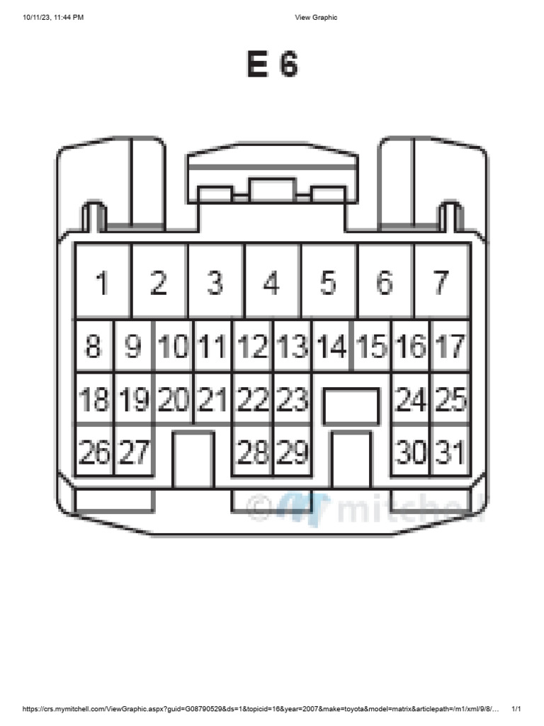 Conector E6 Ecu | PDF