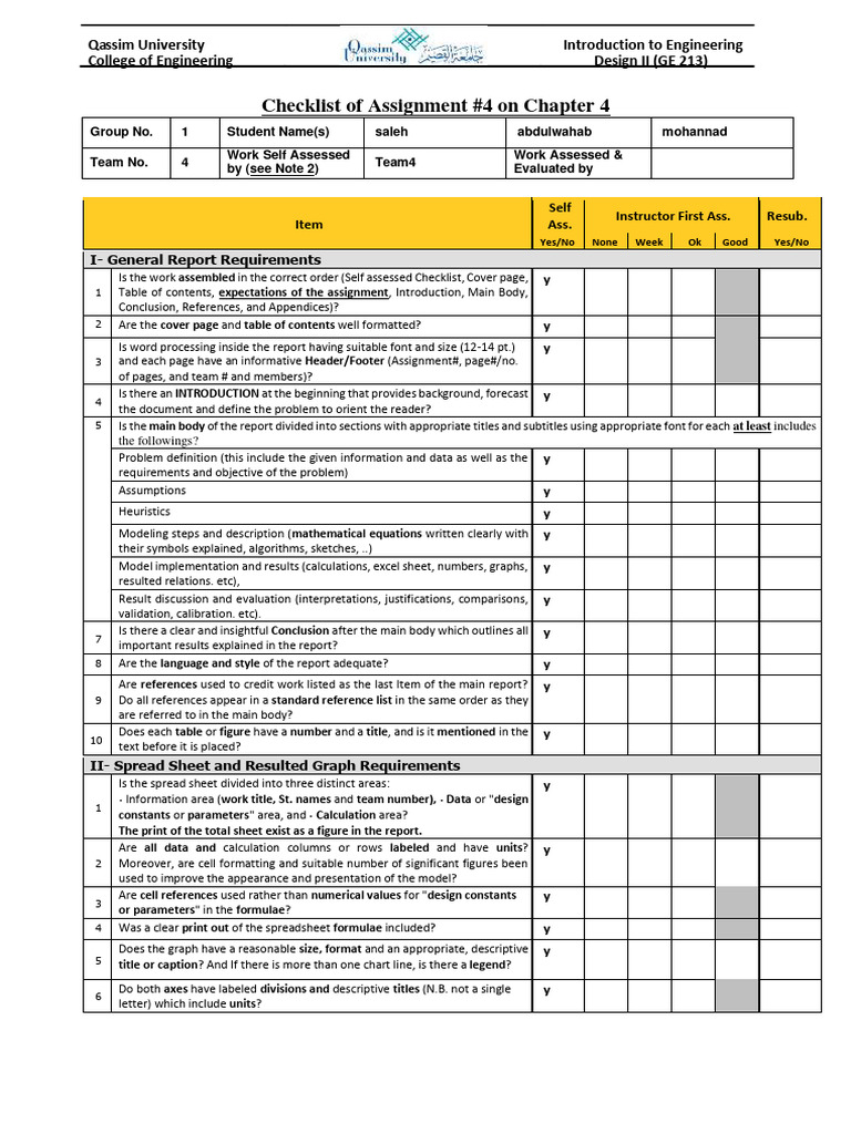 Ge213 Assgin4-2323 | PDF