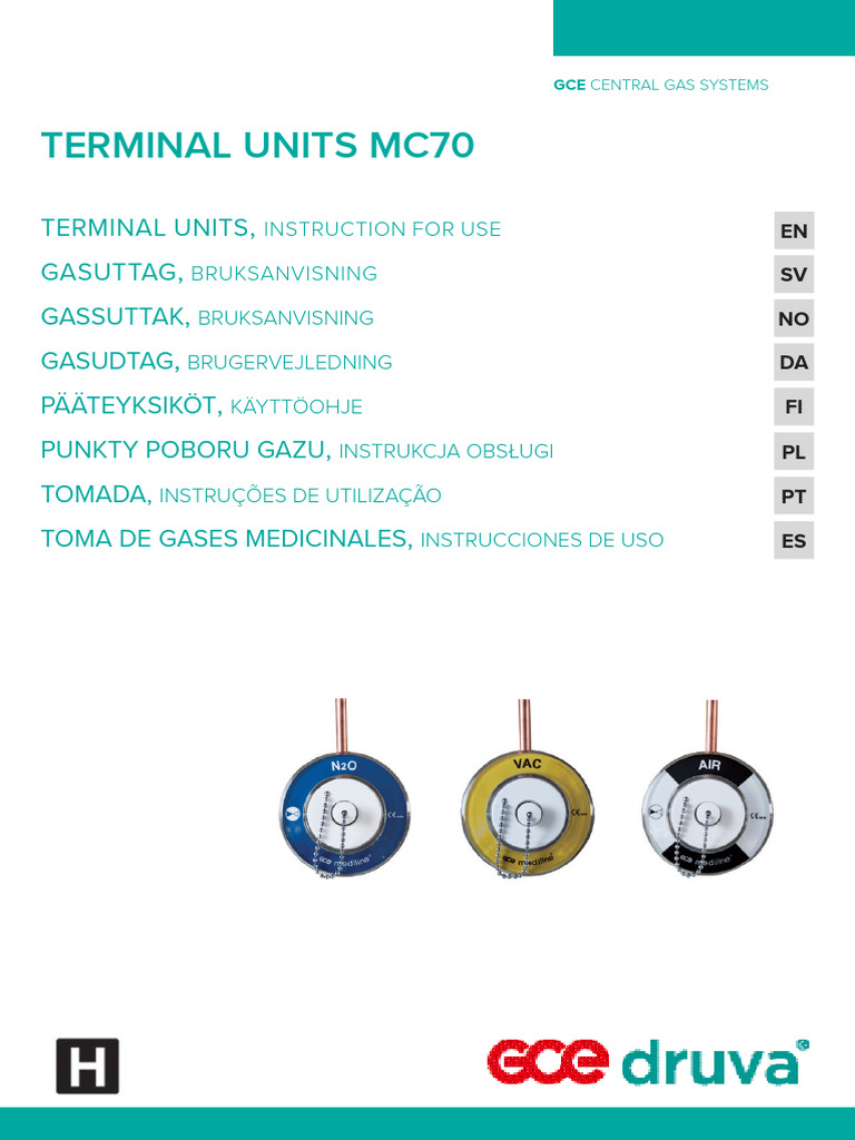 Manual Salida MC-70 Esp | PDF | Tornillo | Conector eléctrico