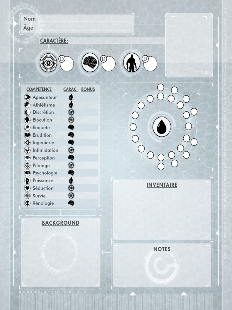 PDF - Fiches RPG Book - Out There | PDF