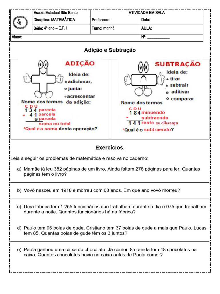 Matriz Matematica Pdf