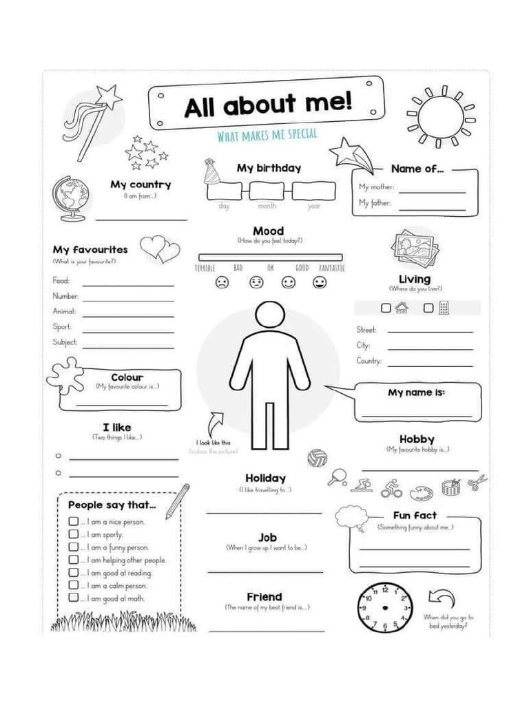 All About Me | PDF