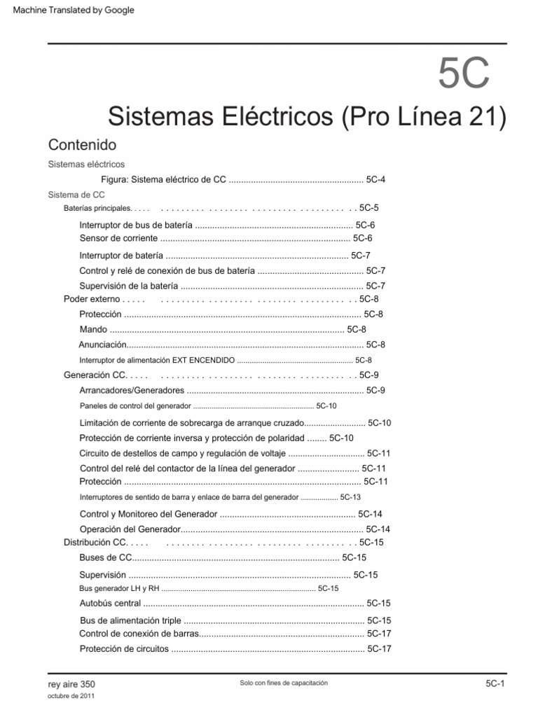 B350 Sistema Electrico Proline 21 | PDF