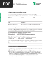 Step-By - Step Guide For Completing The Radar English Test | PDF