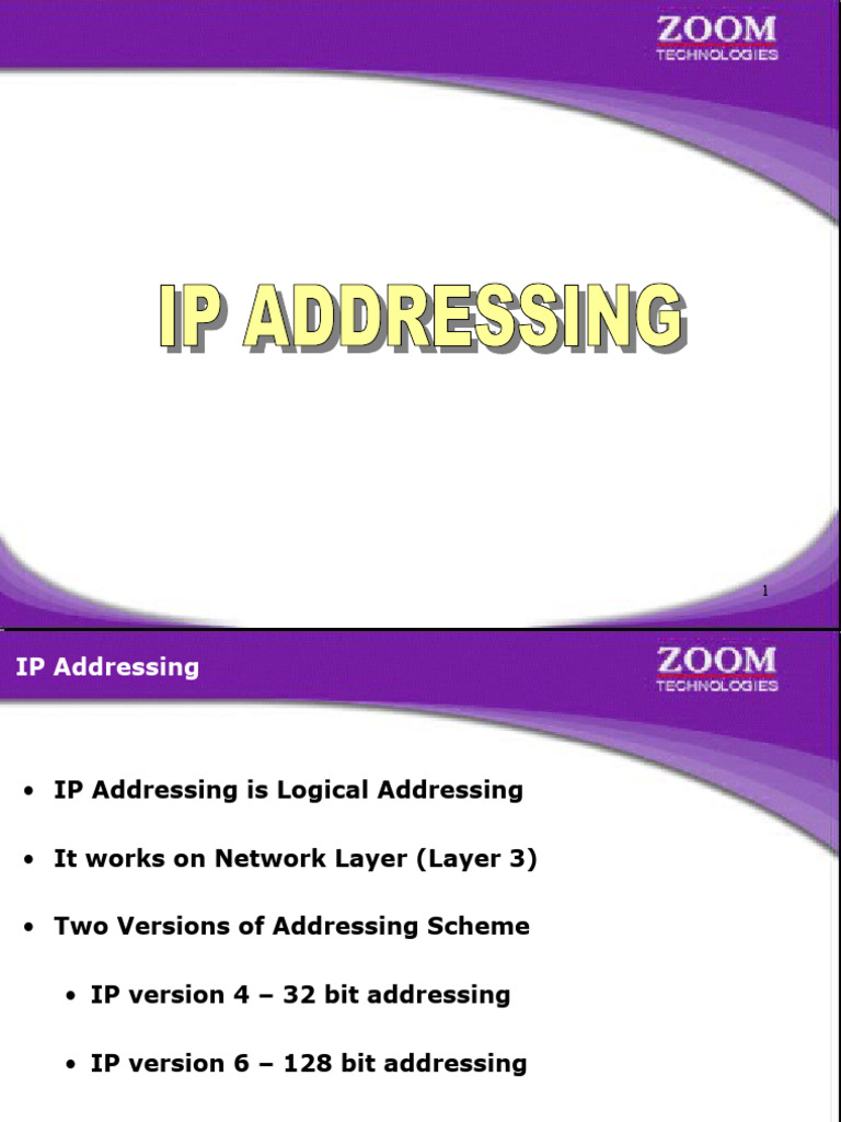 IP Addressing | PDF | Ip Address | Computer Network IP Addressing | PDF | Ip Address | Computer Network