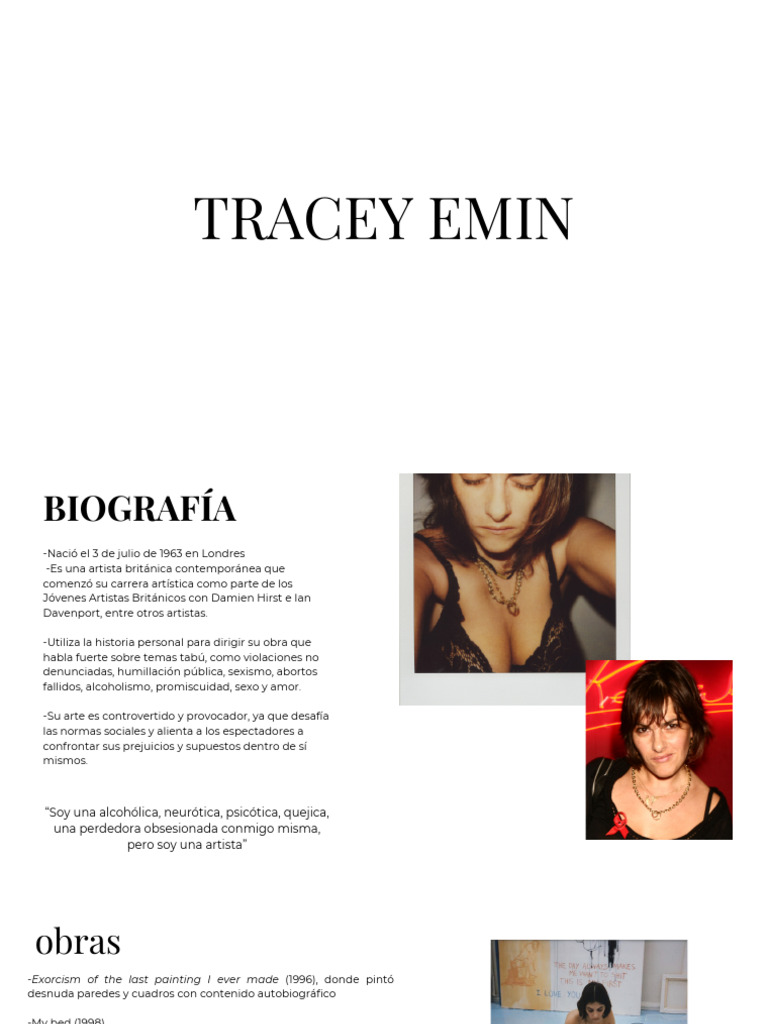 Tracey Emin | PDF