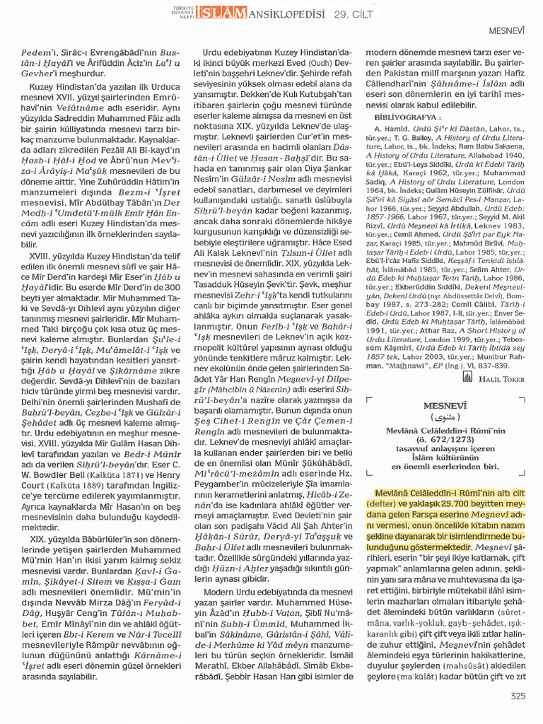 TDV Mesneviyi Manevi | PDF