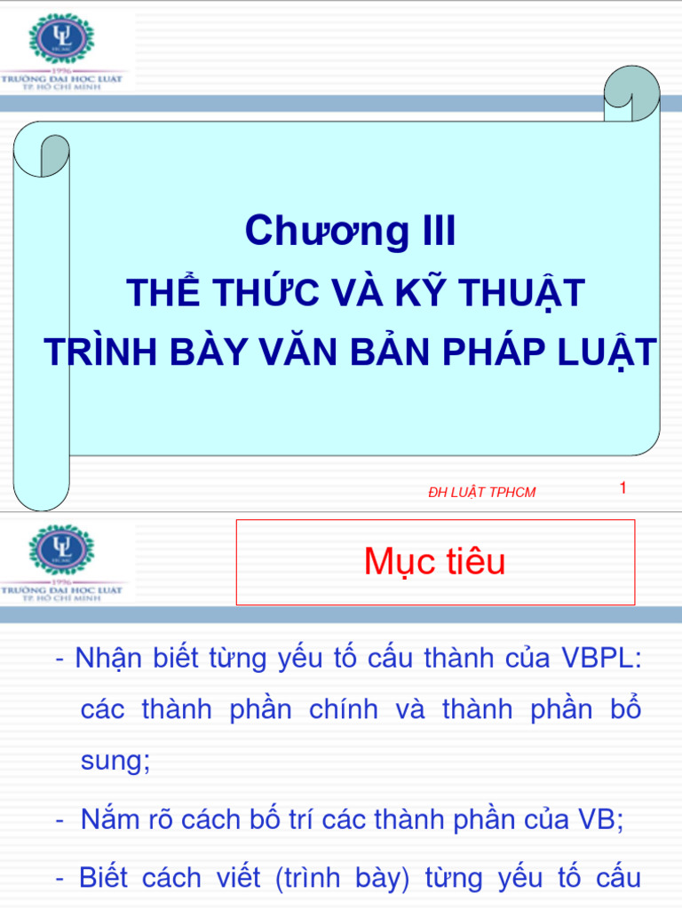 Chương 3 - tthể Thức Vbpl | PDF