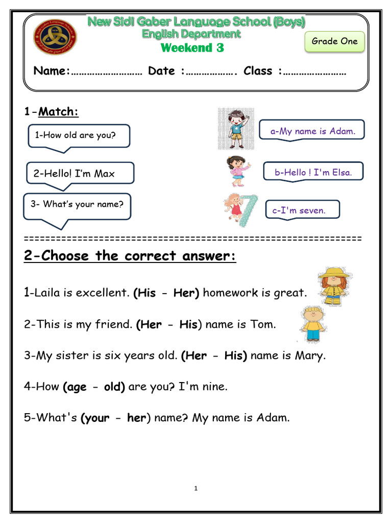 Weekend Sheet 3 jr1-1 | PDF