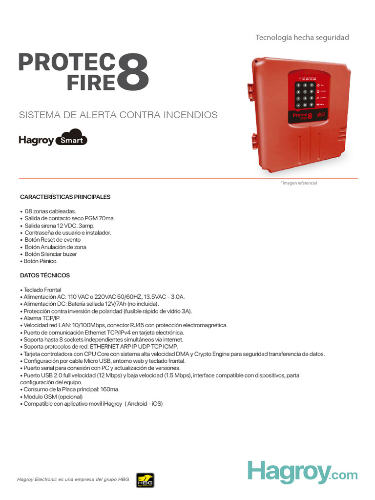 Ficha Tecnica FT Protec Fire 8 | PDF