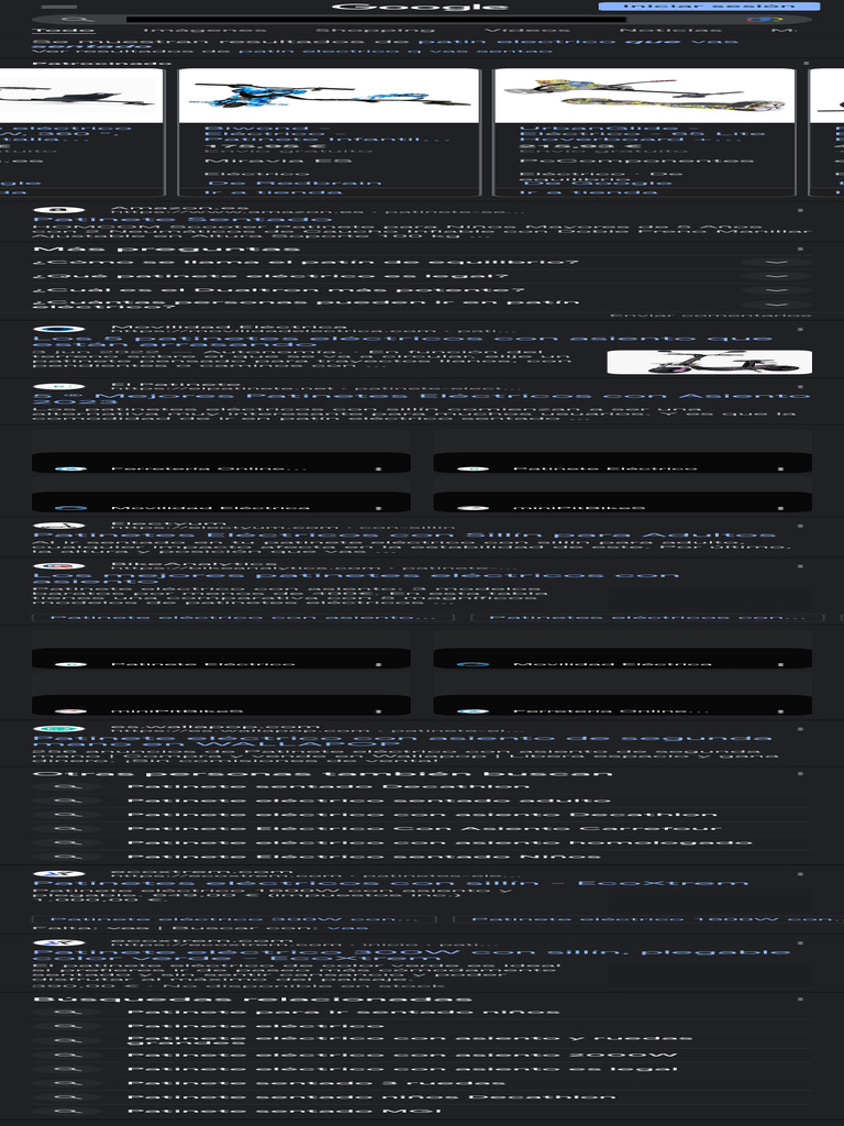 Patin Electrico Q Vas Sentao - Buscar Con Google | PDF | Bienes ...