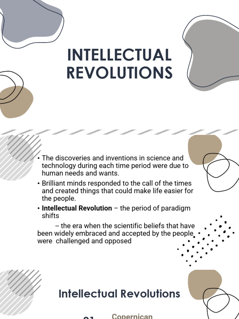 Chapter2-Intellectual Revolutions | PDF | Heliocentrism | Id