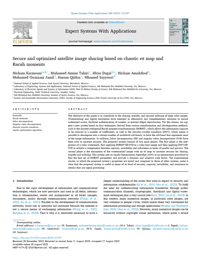 Article 6 - Compressed | PDF | Matrix (Mathematics) | Wavelet